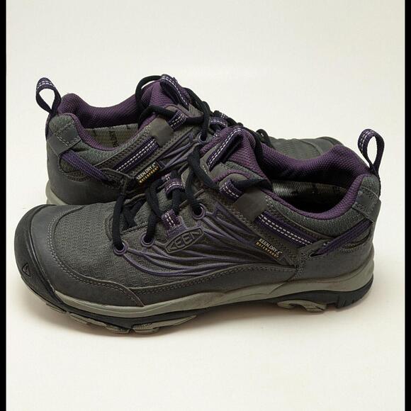 Shoes | Womens Keen Saltzman Wp Low Outdoor Magnet Purple Hiking Shoes ...